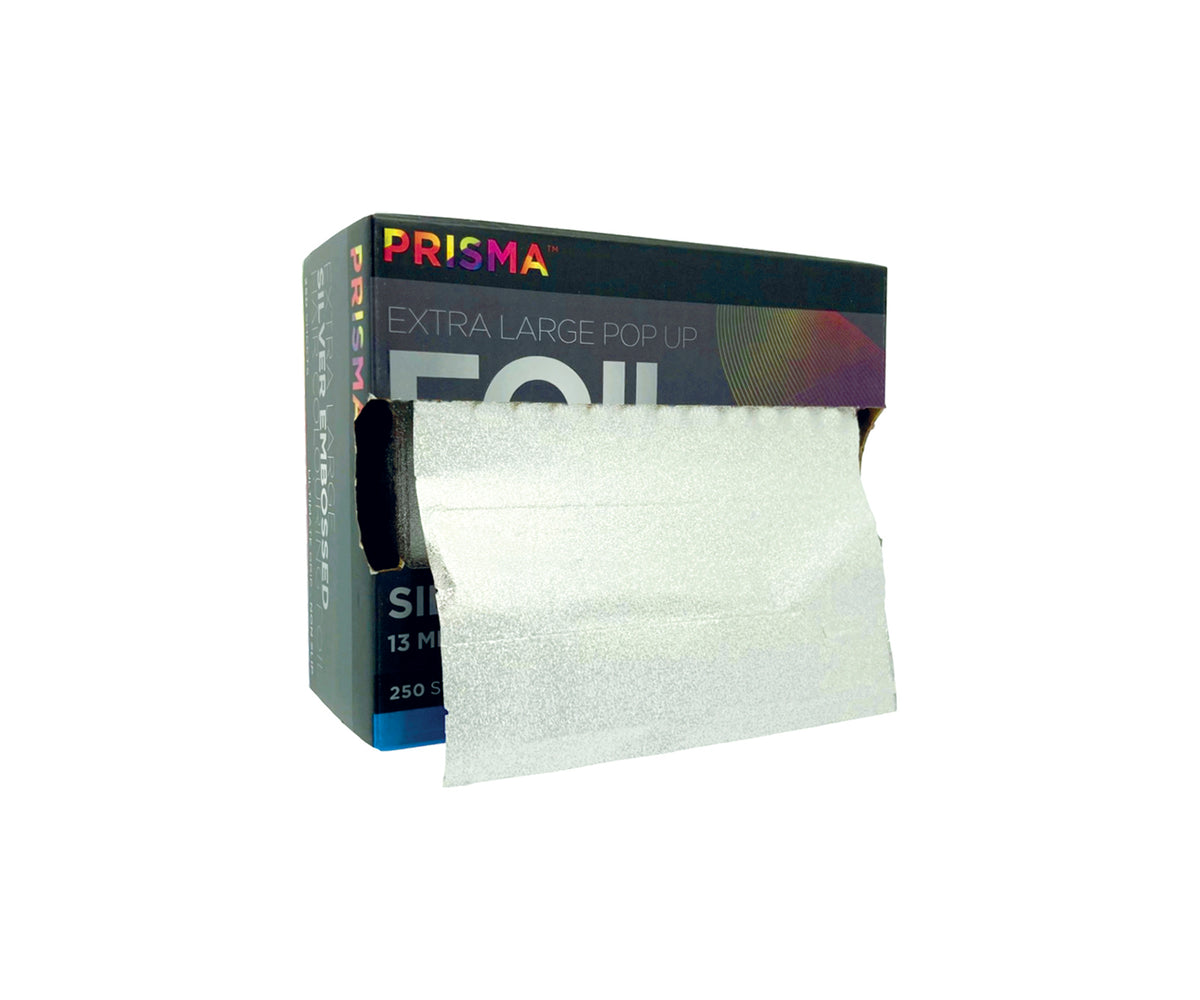 Prisma PopUp Embossed Foil Extra Large Silver (120mm x 273mm) (250pcs ...
