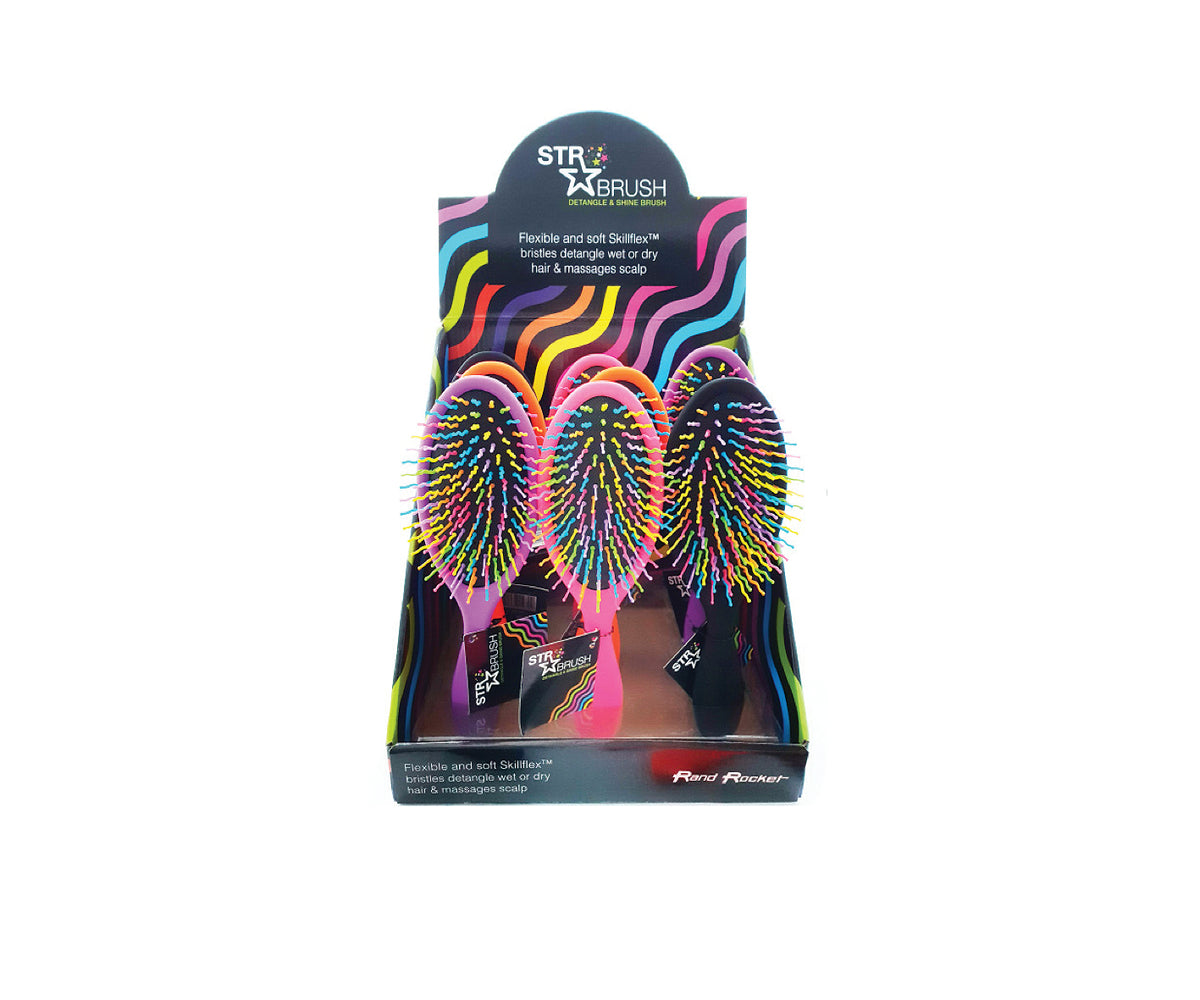 STR - Detangle & Shine Brush Stand Display– Agenda Salon Concepts