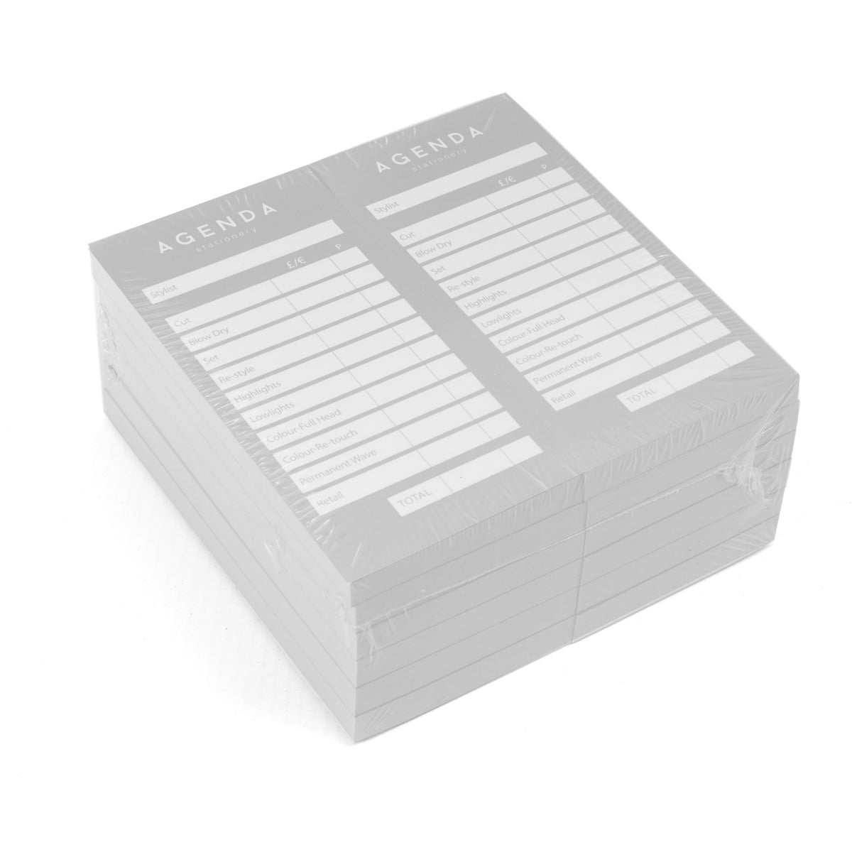 Check Pads - Grey (12pcs)– Agenda Salon Concepts