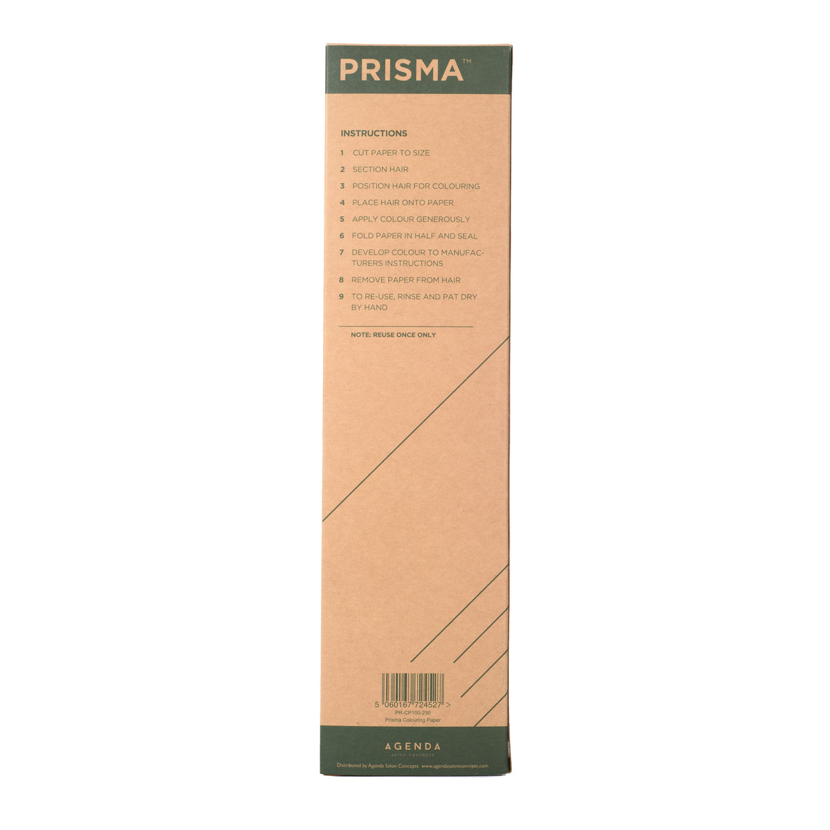 Prisma Colouring Paper 120mm (250pcs)– Agenda Salon Concepts
