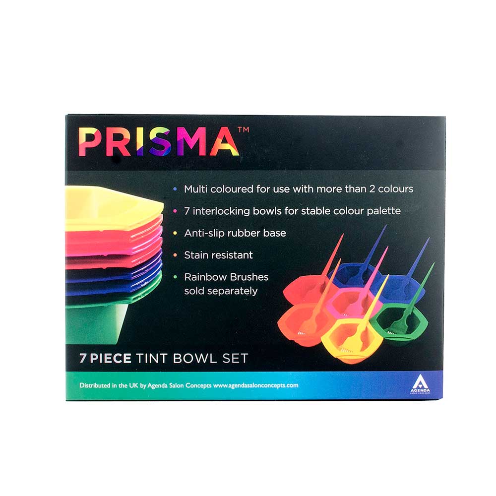 PRISMA Rainbow Bowl Set (PR-RBO-7P)– Agenda Salon Concepts